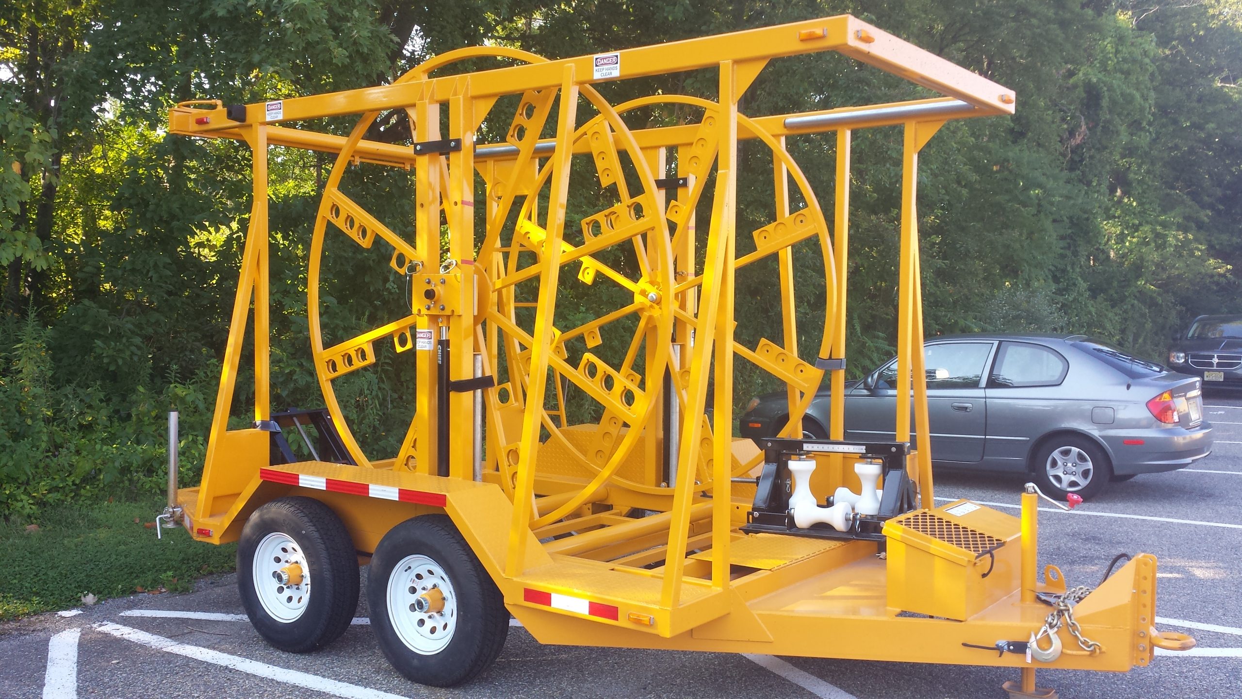 PLCS 2”-6” Coil Pipe Trailer | PLCS