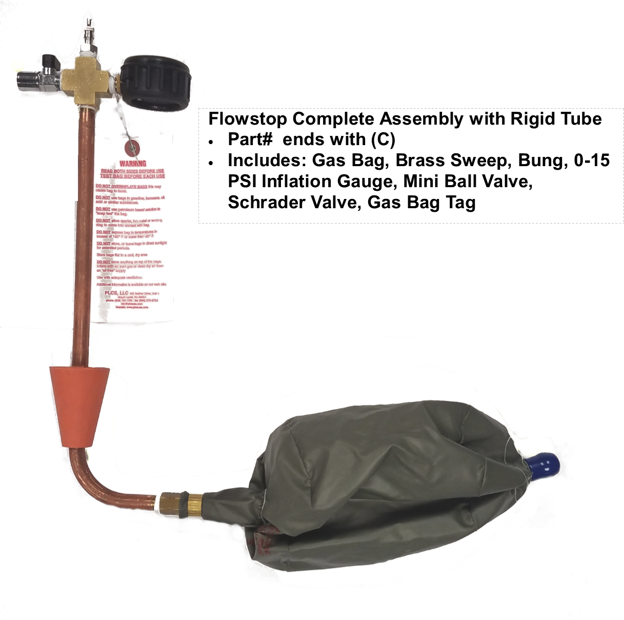 Flowstop & Sensor Gas Bags – PLCS, LLC