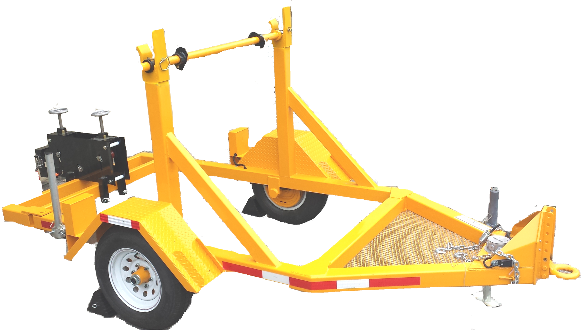 2″ PE Conduit Reel Trailer – PLCS, LLC